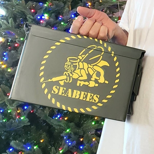 Female Combat Veteran Seabee Stencil T-shirt, Military Veteran Tee ...