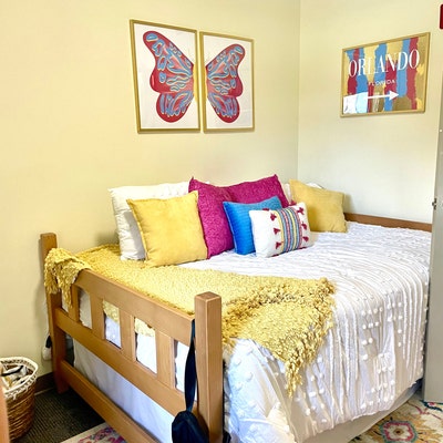 Preppy Pink and Orange XOXO Money Sign digital Download - Etsy