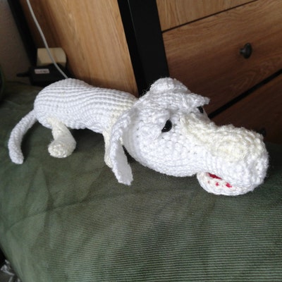 Amigurumi Crochet Pattern for Falkor Inspired Luck Dragon. Instruction ...