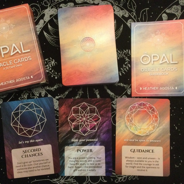 Opal Oracle Deck – 72 Cards for Self-compassion, Guidance by Heather ...