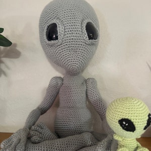 Alien Crochet Amigurumi Pattern DIGITAL Download PDF by Crafty ...