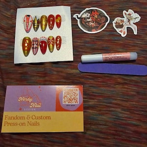 Mothman Cryptic Press on Nails, Reusable - Etsy