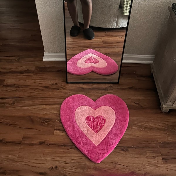 Hand Tufted Wavy Rug / Handmade Rug, Tuft Rug, Housewarming Gifts ...