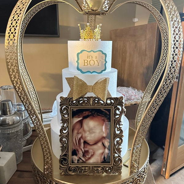 Biggest Crown Cake Stand , Metal Crown Cake Stand, Royal Themed Event ...