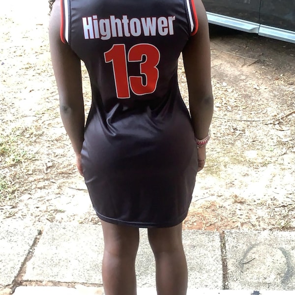Custom Name Number Jersey Dress, Women Basketball Jersey Dress, Ladies ...