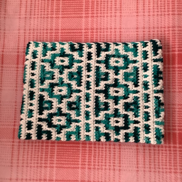 Mosaic Crochet Pattern, Overlay Mosaic Crochet, Interlocking Diamonds ...