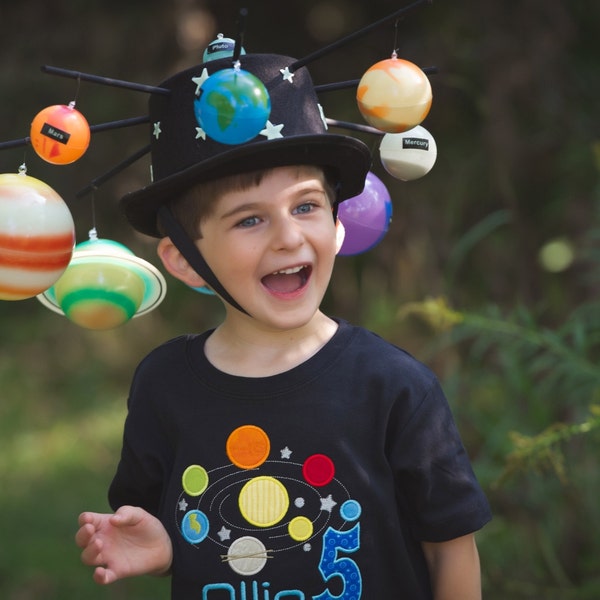 Solar System Birthday Shirt - Etsy