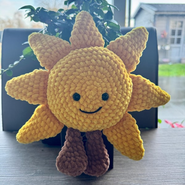 Amusing Sun Buddy Crochet Amigurumi PATTERN - US English PDF Download ...
