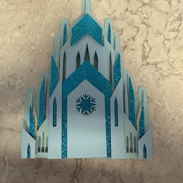 Frozen Castle SVG File for Cake Topper or Party Decorations | Arendelle ...