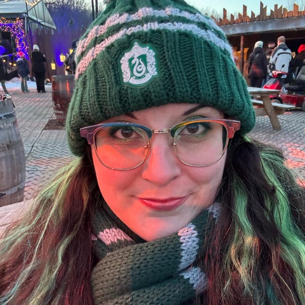 Handmade Green & Grey Knit Scarf, Cosplay Winter Wear - Etsy