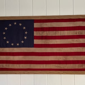 Flag Frame Large Wooden Frames american Flag Not Included - Etsy