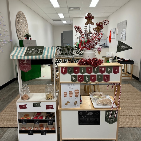 Christmas Bakery Dramatic Play Set | Christmas | Dramatic Play Set ...