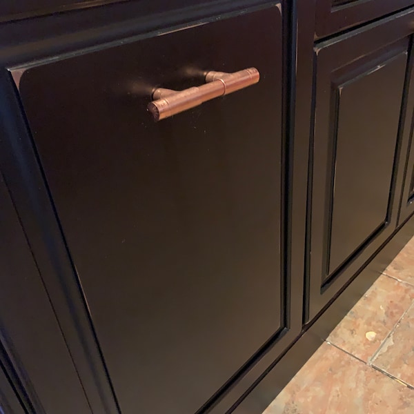 Copper Knob. Copper T Knob. Cabinet Pull. Kitchen Hardware. Knob. Pull ...