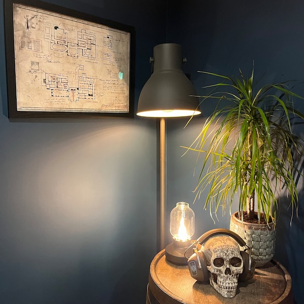 Resident Evil, the Spencer Mansion Plan, High Quality, A3/A2 Prints - Etsy