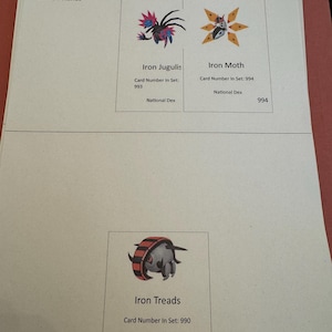 Printable National Dex Pokémon Binder Placeholder Collection ...