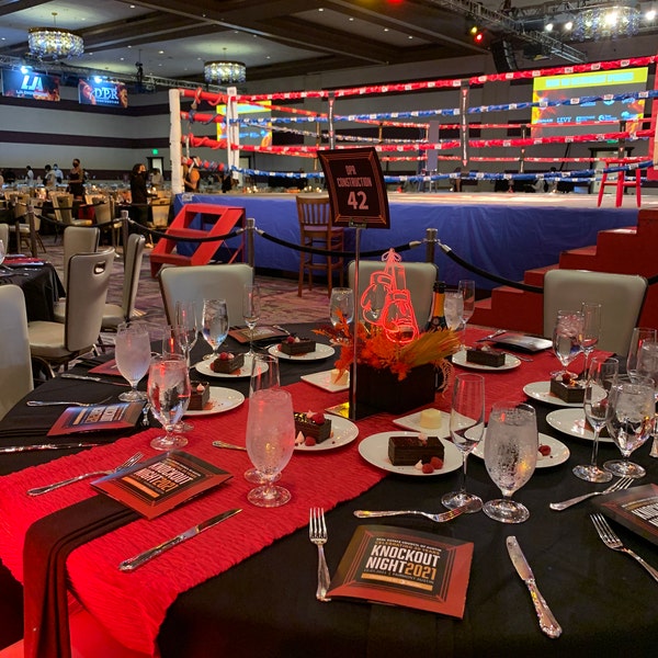 Boxing Gloves Night Light, Personalized Free, LED Night Lamp, With ...