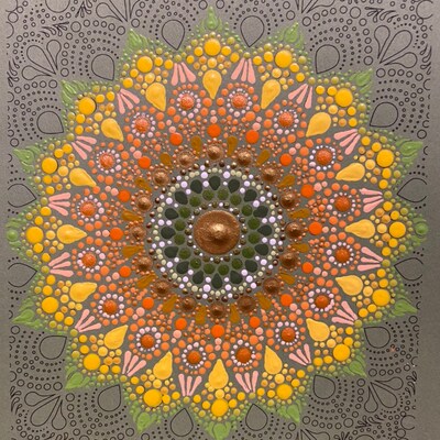 PDF Digital Download Torus Dot Mandala Dotting Pattern - Etsy Australia