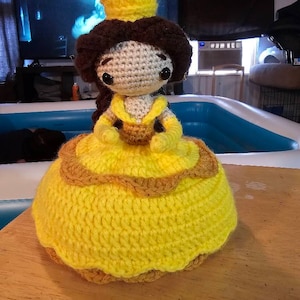 Icelyn Winter Doll With Cape Crochet Pattern amigurumi Doll Pattern ...