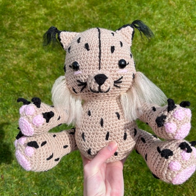 Amigurumi Animals Pattern, Lynx Crochet Pattern, Crochet Doll Pattern ...
