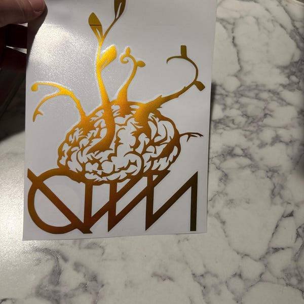 Ganja White Night Vinyl Decal | GWN | Holographic Sticker | EDM Decal ...