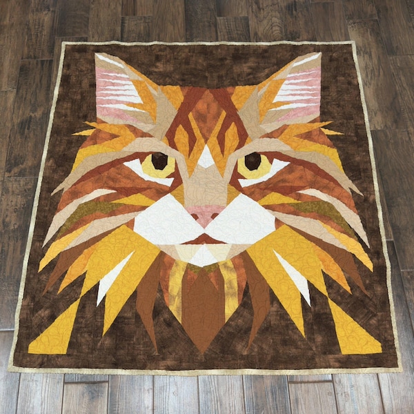 Elephant Quilt Pattern: Foundation Paper Piecing (FPP) - 30x30, 60x60 ...