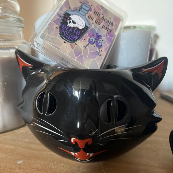 Skeleton Hand Burner \ Ceramic Oil Burner \ Wax Melts and Essential ...