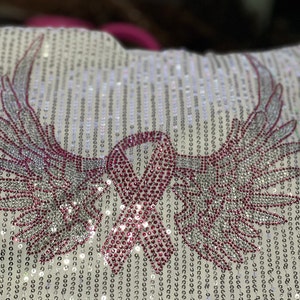 Crystal Angel Wing Iron on Transfer ,rhinestone Angel Wings ,angel ...