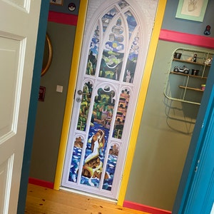 Funny Troll Goblin Monster Mural for Door Wall Fridge - Etsy