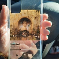 Custom Song Plaque Phone Case Music Album Cover for iPhone 15 Pro, 14 ...