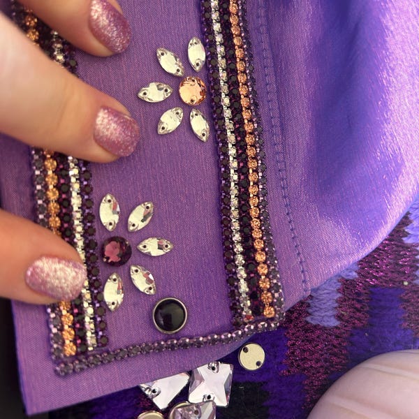 Navy, Red, Cream Tweed Embroidery Lace Trim by Yards, 1.5 Cm Wide ...