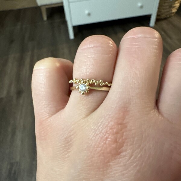 Gold Locket Ring - Customizable Keepsake Jewelry - Etsy