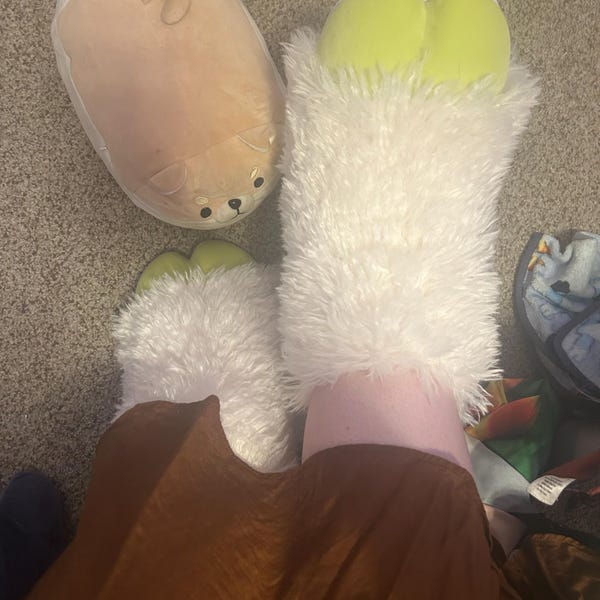 Foot Shell Sheep Feetpaws Hooves Fursuit Feet Furry Paw Shoes Slipper ...