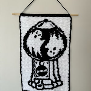 Beetlejuice Sandworm Tapestry Crochet Pattern / Wall Hanging / Home ...
