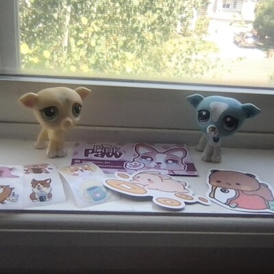 LPS Littlest Pet Shop Crocodile Greyhound Panda Hasbro Authentic - Etsy