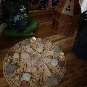 Student Success Crystal Grid Kit 4 Reiki Charged - Etsy