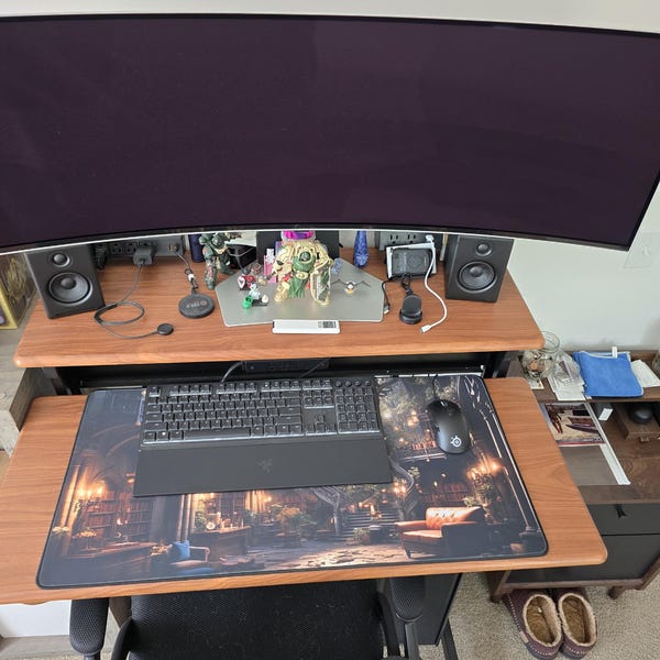 Retro Beach Desk Mat, Ocean Mousepad, Beachy Desk Decor, Nautical ...