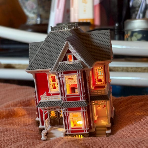Miniature Old West #1 Saloon/hotel Built Ready HO Scale Interiors ...