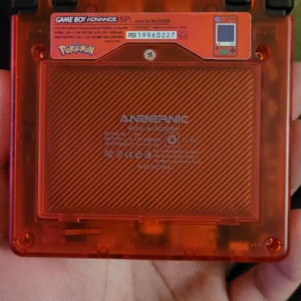 Gameboy Advance SP & Anbernic RG35XXSP Back Labels - Etsy