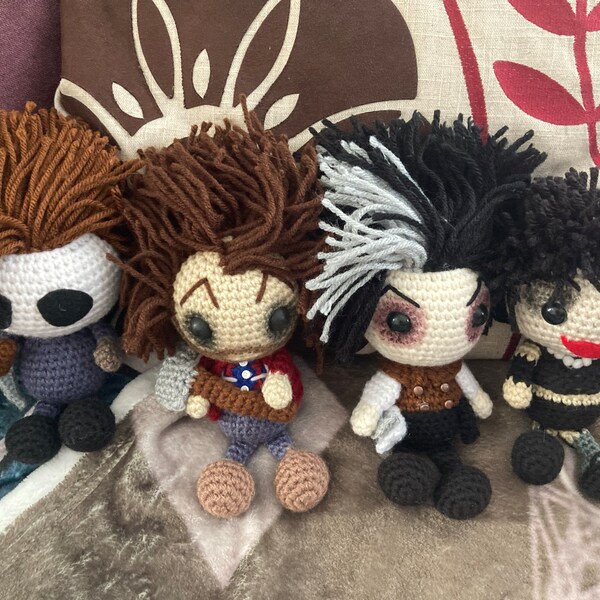 Tiny Slashers Pinhead Amigurumi Crochet PDF Pattern Hellraiser ...