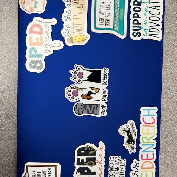 Special Education Teacher 10-sticker Pack, White or Clear, Decals ...