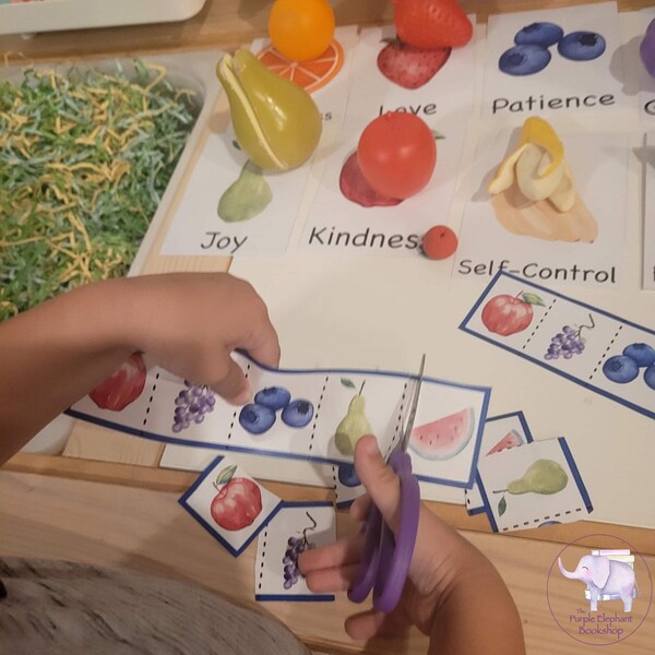 Apple Seed Counting Clip Cards Activity, Math, Montessori Inspired ...