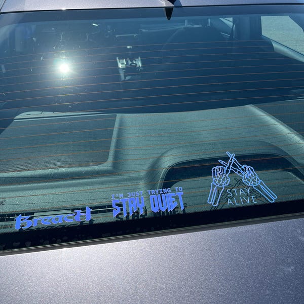 Twenty One Pilots Skeleton Hand Logo Window Decal - Stay Alive - Etsy