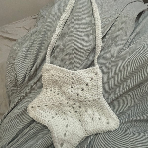 Rainbow Star Purse Digital Crochet Pattern, Instant Download Star Cross ...