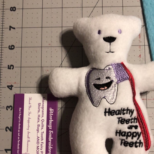 Toothbrush - Machine Embroidery Design, Embroidery Designs, Machine ...