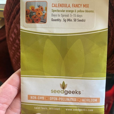 Calendula Officinalis, Fancy Mix Heirloom Seeds, Flower Seeds - Etsy