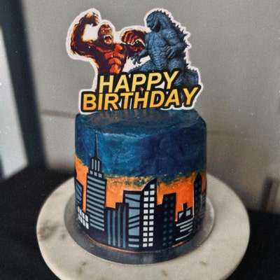 Blue Vintage World Map Wrap Around Edible Cake Topper, ICING Sheet ...