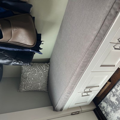 Canvas Covers for Bench Cushions. Custom Size Replacement of - Etsy