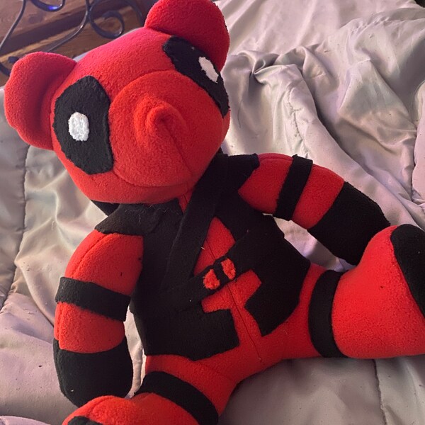 Deadpool Bear (bearpool) - Etsy