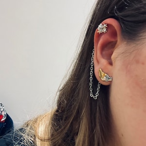 13th Doctor Who, Inspired, Handmade Earring, Ear Cuff, Handmade ...