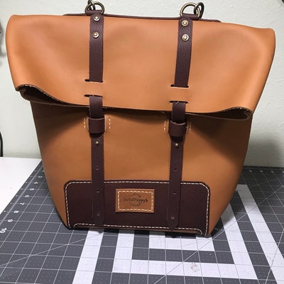 Backpack Pattern Leather DIY Pdf Download Video Tutorial - Etsy